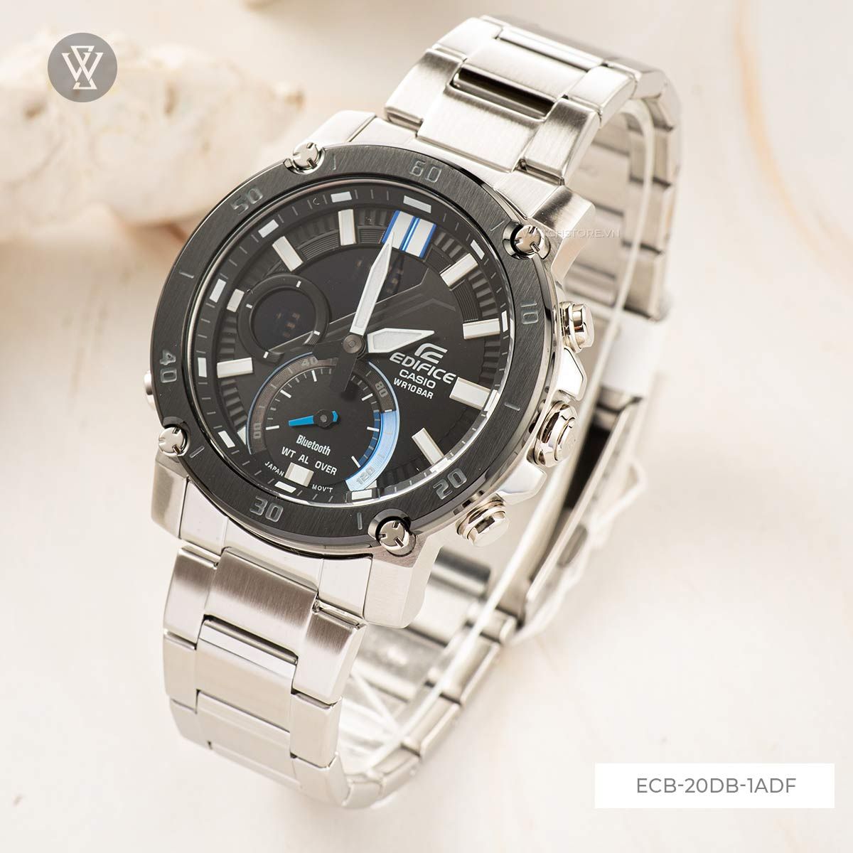 Đồng Hồ Casio Nam ECB-20DB-1ADF , Giá Tốt, Giao Ngay