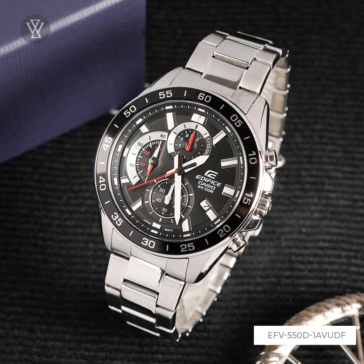 Đồng Hồ Casio Nam EFV-550D-1AVUDF , Giá Tốt, Giao Ngay