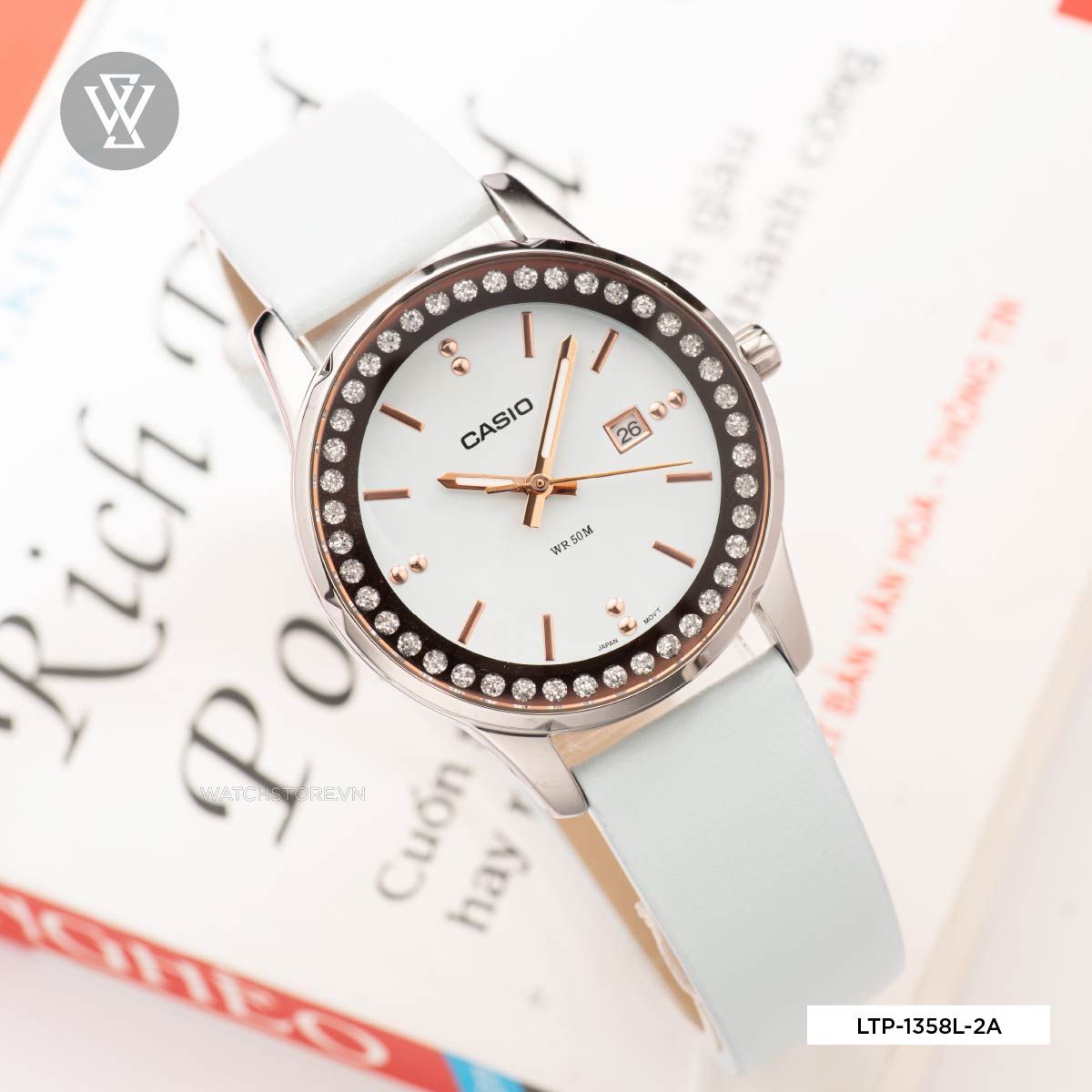 Đồng hồ Casio Nữ LTP-1358L-2A chính hãng