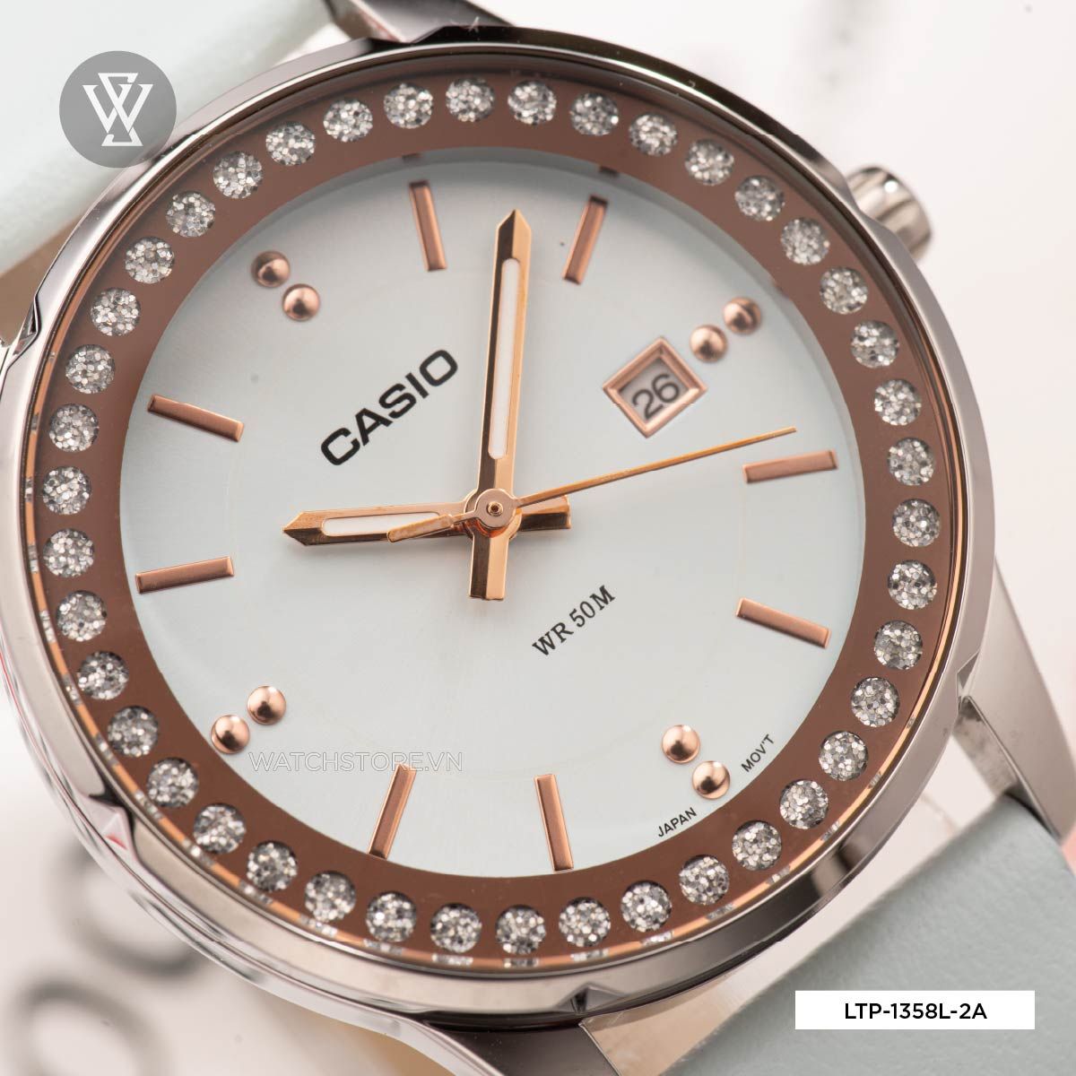 Đồng hồ Casio Nữ LTP-1358L-2A chính hãng