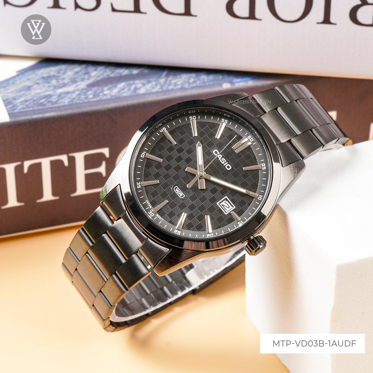 Đồng Hồ Casio Nam MTP-VD03B-1AUDF , Giá Tốt, Giao Ngay