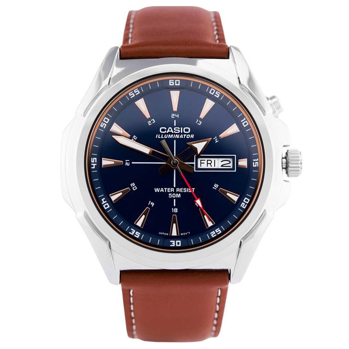 Đồng Hồ Casio Nam MTP-E200L-2AVDF , Giá Tốt, Giao Ngay