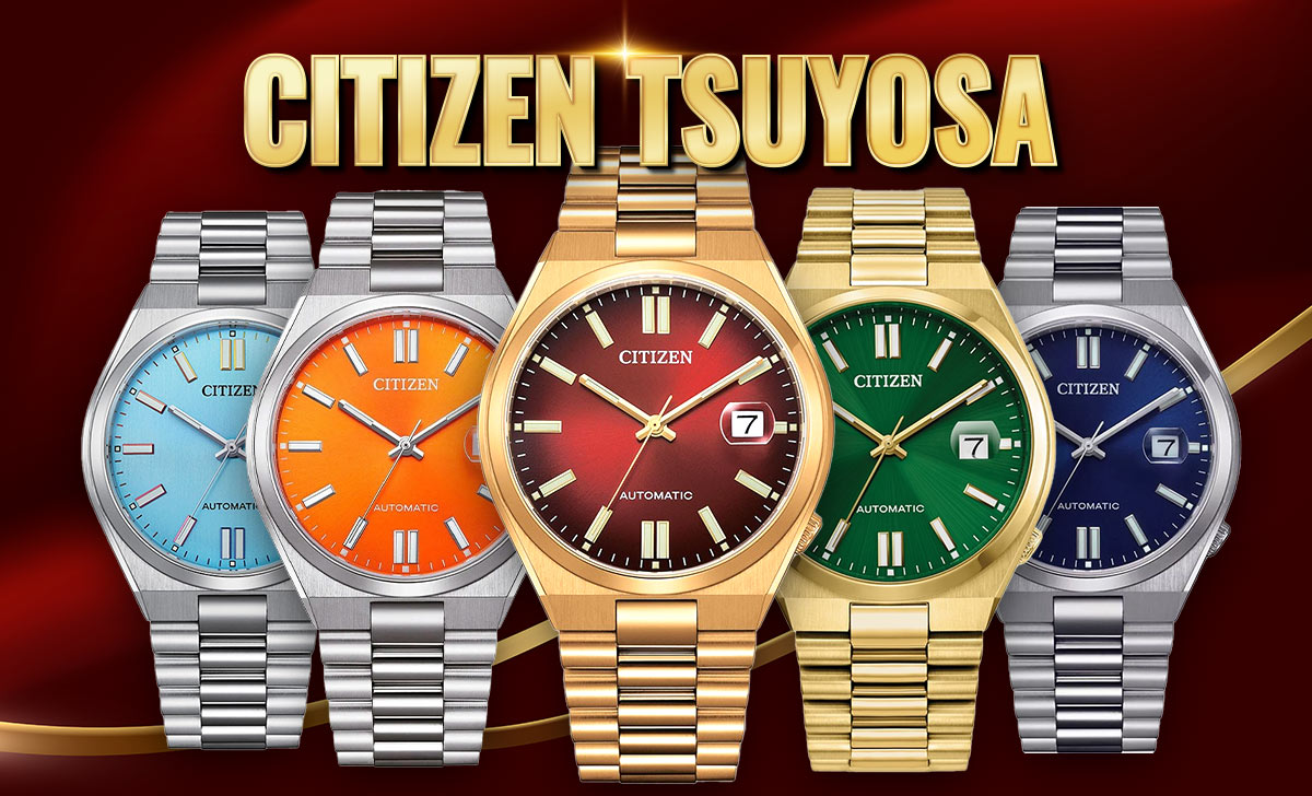 Đồng Hồ Citizen Tsuyosa Chính Hãng - Đủ Màu Sắc Giá Tốt