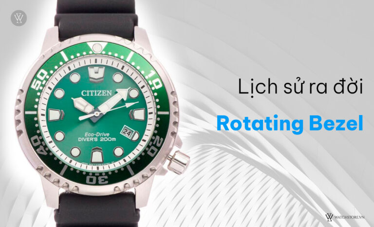 Rotating Bezel trên đồng hồ là gì? Phân loại vòng bezel xoay